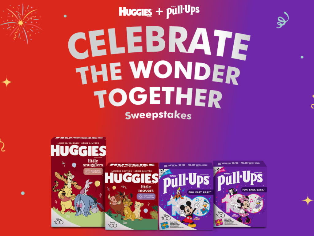 Huggies + Pull-Ups “Celebrate Wonder” Instant Win Game - FreeSamplesPlan
